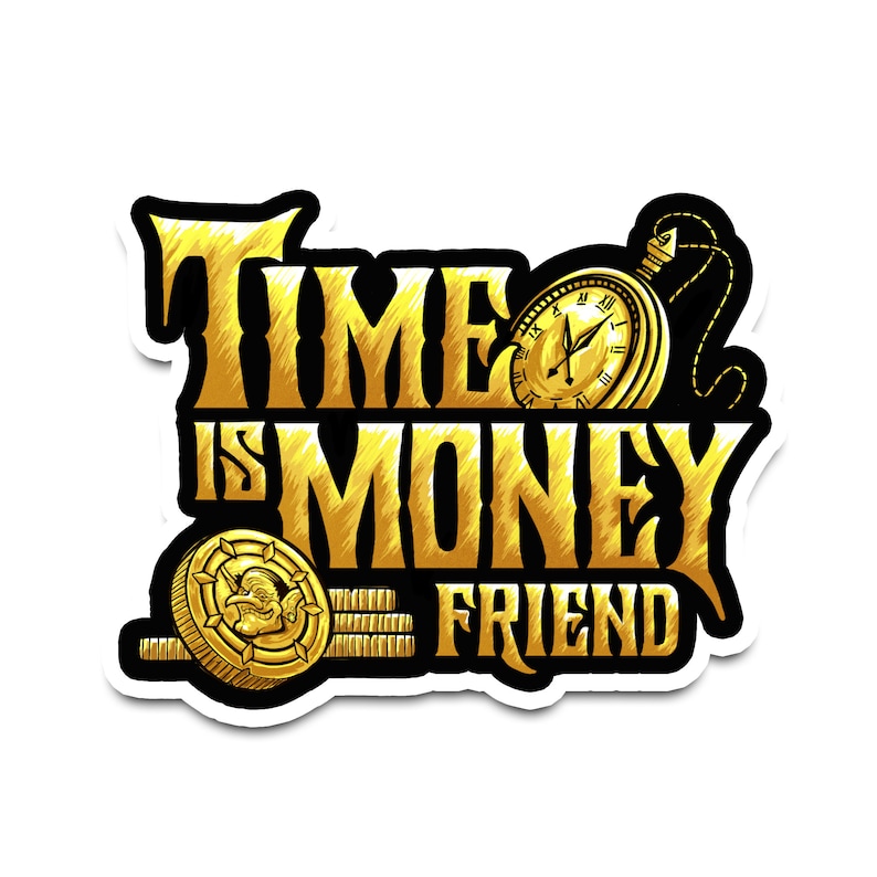 World of Warcraft Goblin Sticker: Time is Money, Friend - Etsy