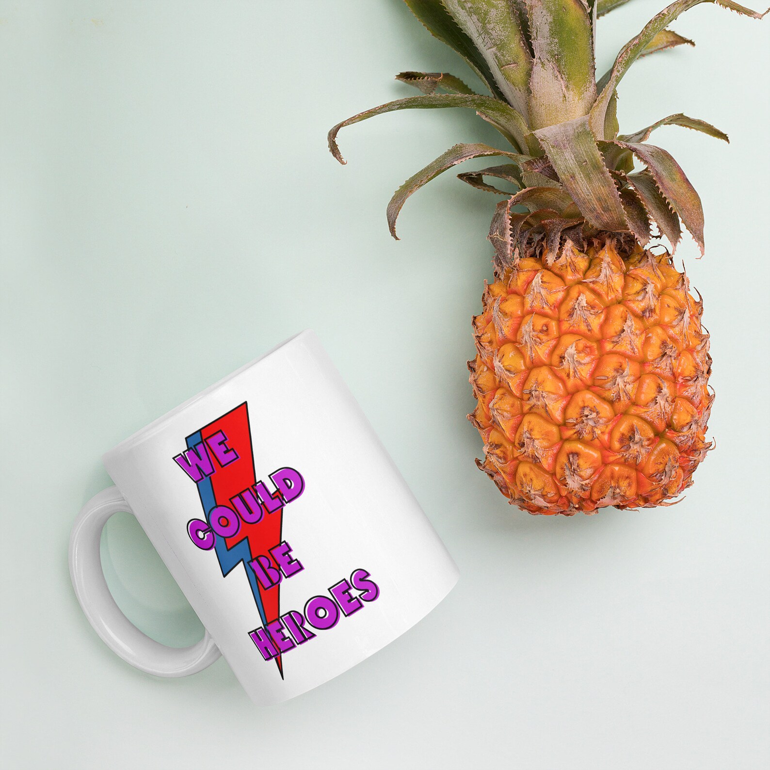 Ziggy Stardust Mug | Heroes Pop Music Mug | 60s 70s Music Gift | Music ...
