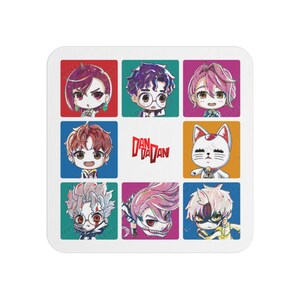 Coasters, Anime Coasters, Dandadan Coasters, Momo Ayase, Okarun Coaster ...