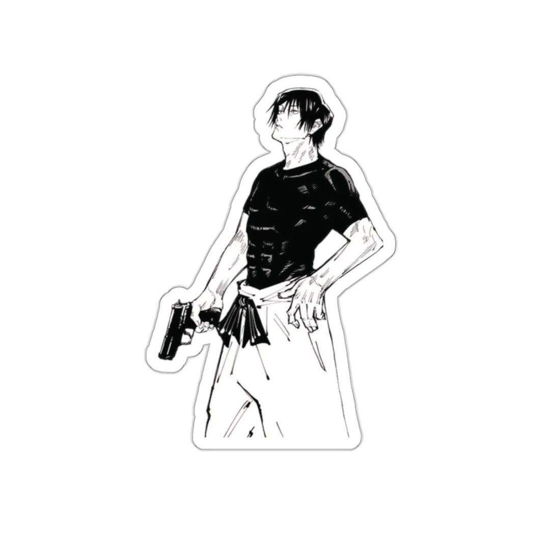 Toji Sticker, Toji Fushiguro, Kiss-cut Stickers, JJK, Anime, Cute Gift ...