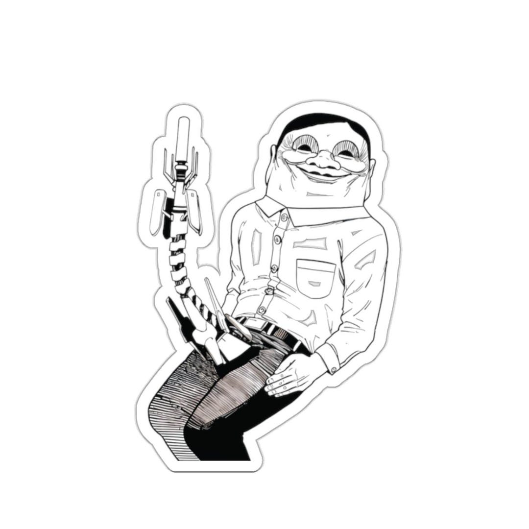 Freaky Alien, Dan Da Dan, Anime, Anime Sticker, Momo, Okarun, Alien ...