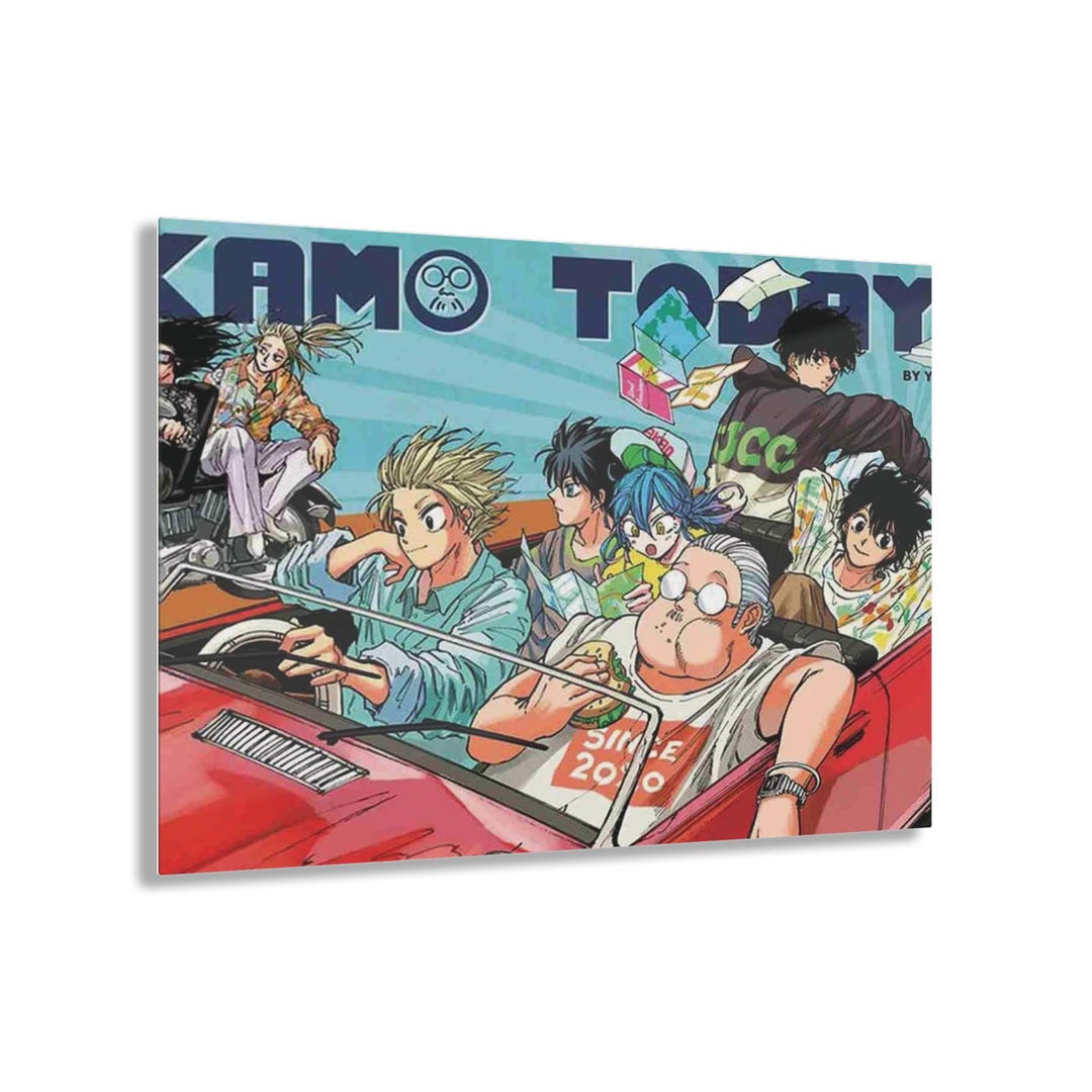 Acrylic Poster, Sakamoto Days Anime Wall Art, Cool Anime Gift, Shin ...