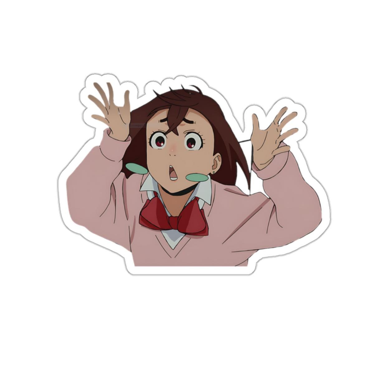 Momo Ayase Sticker, Dan Da Dan, Anime, Anime Sticker, Momo, Okarun ...