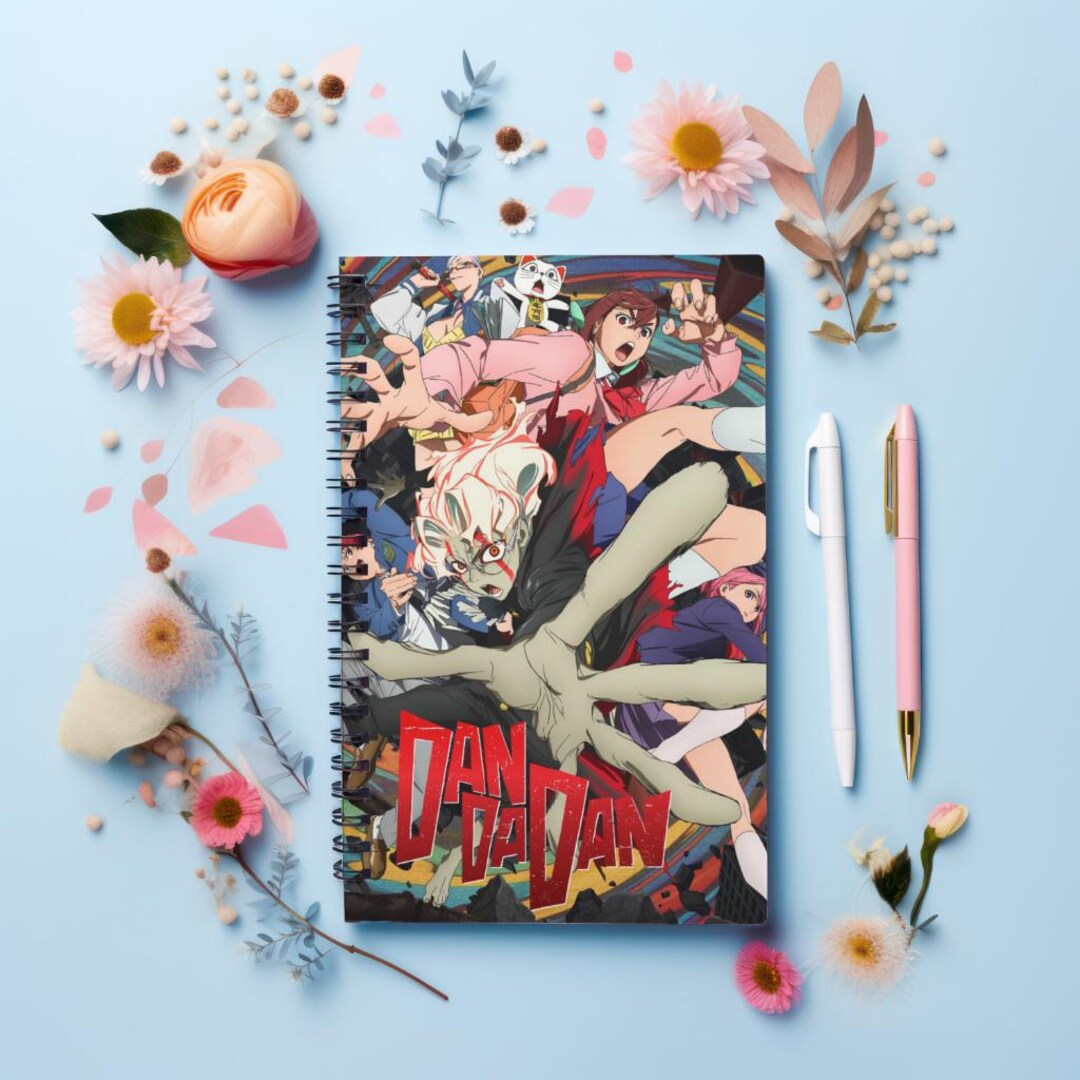 Dandadan Inspired Notebook Adorable Anime Stationery for Journal Lovers ...