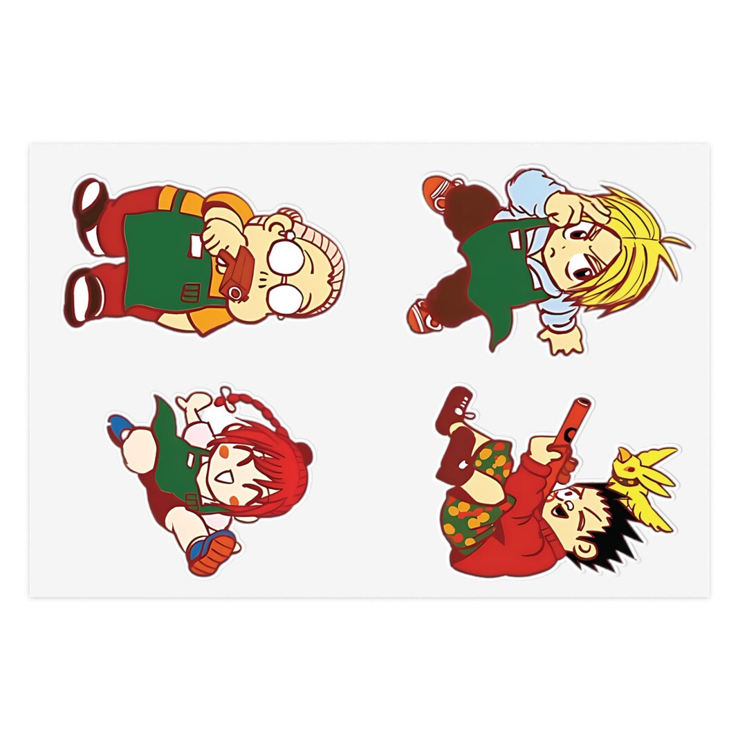 Sakamoto Days Sticker Sheet, Taro Sakamoto, Shin Asakura, Lu Shaotang ...