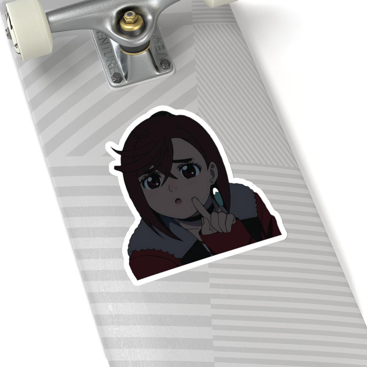 Momo Ayase Sticker, Dan Da Dan, Anime, Anime Sticker, Momo, Okarun ...