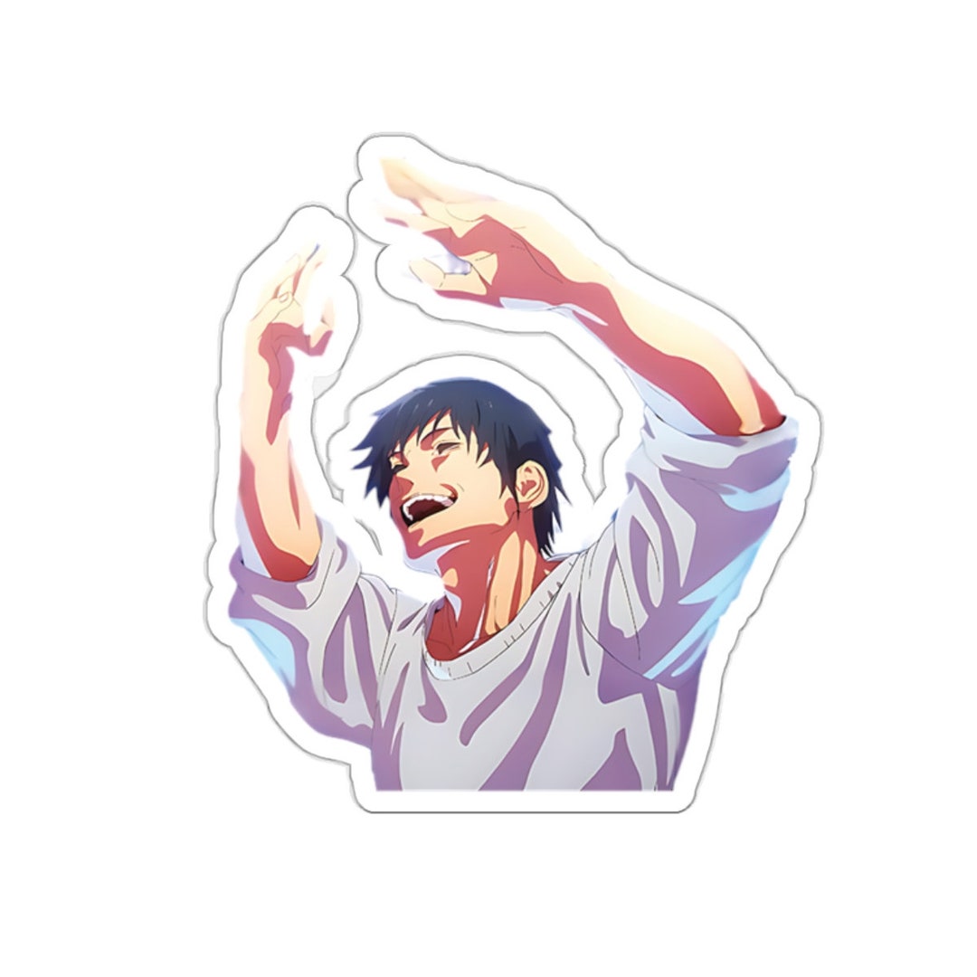 Toji Sticker, Toji Fushiguro, Kiss-cut Stickers, JJK, Anime, Cute Gift ...