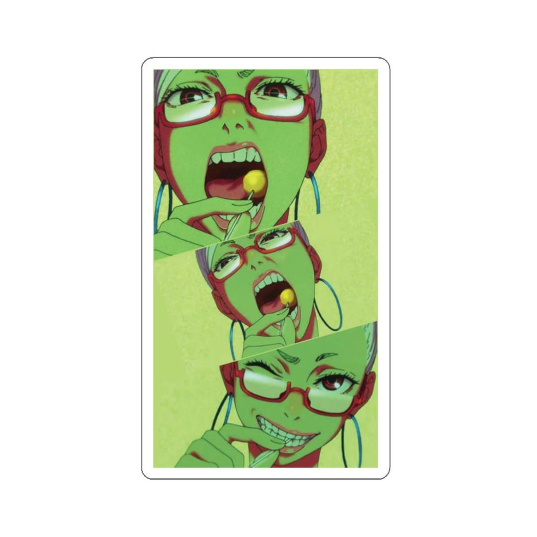 Seiko Ayase Sticker, Dan Da Dan, Anime, Anime Sticker, Momo, Okarun ...