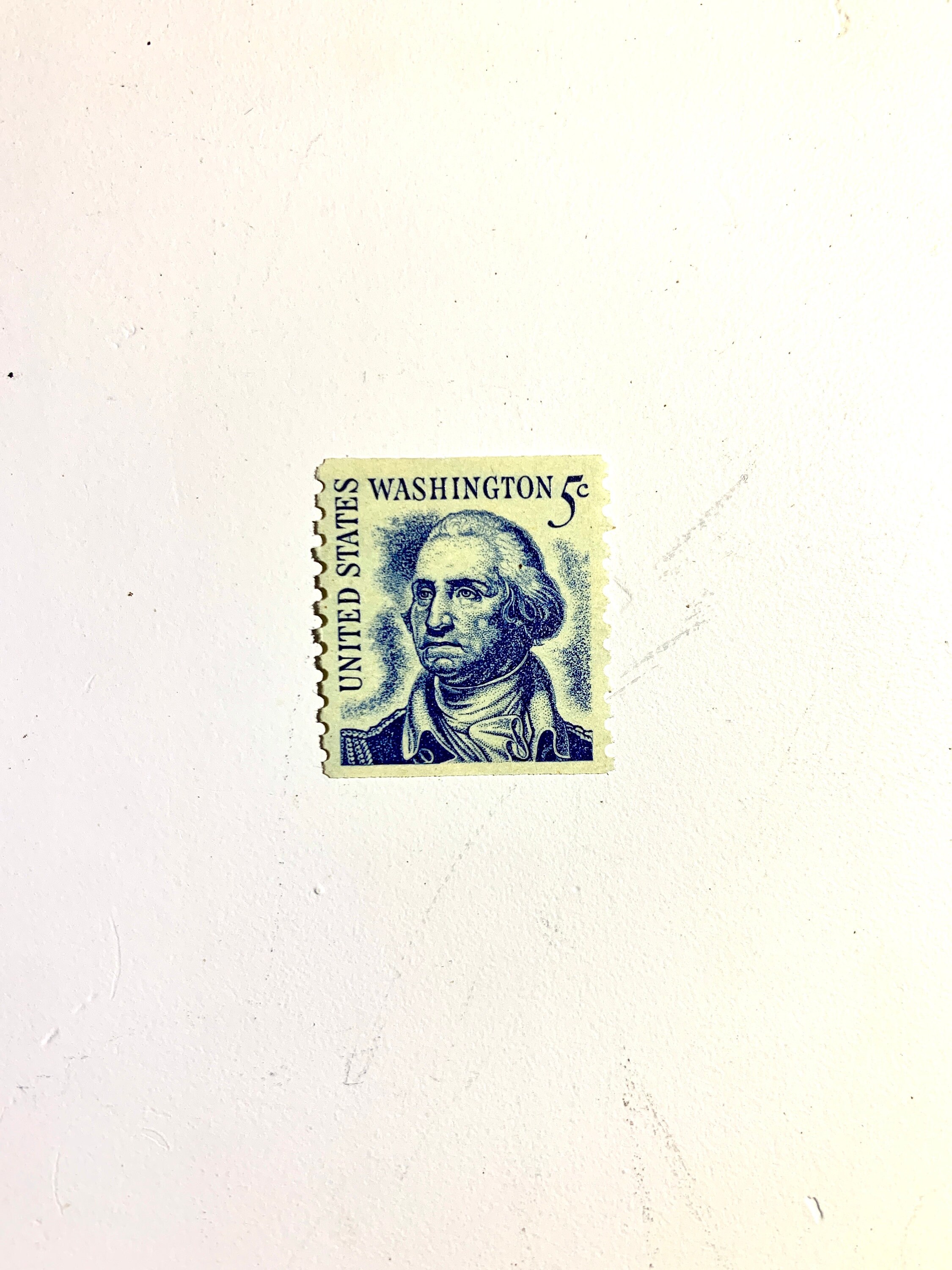 1966 Prominent Americans: George Washington 5-cent Stamps (U.S. Stamp ...