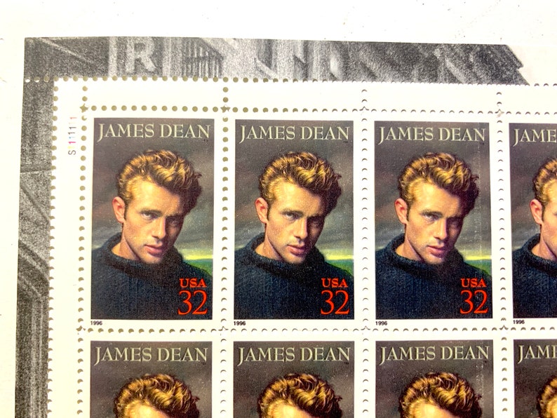 1996 Legends of Hollywood: James Dean 32-cent U.S. Stamp 3082 New ...