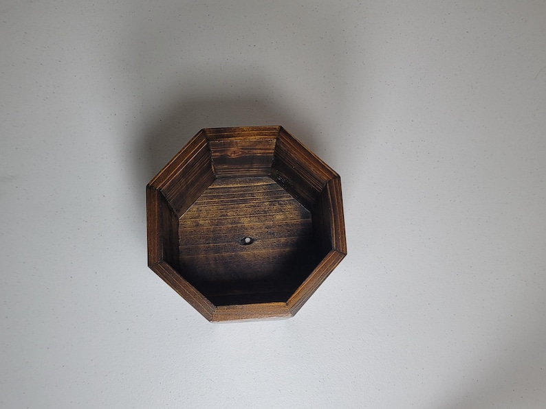 Octagon Planter, Handmade, Cedar Wood, Indoor/exterior, Great for Herbs ...