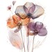 14 Watercolor Abstract Flowers Clipart Bundle, Flowers Clipart ...