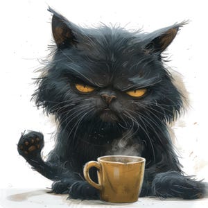 11 Cranky Cat Clip Art, Funny Cat Images, Cartoon Cat Clipart ...