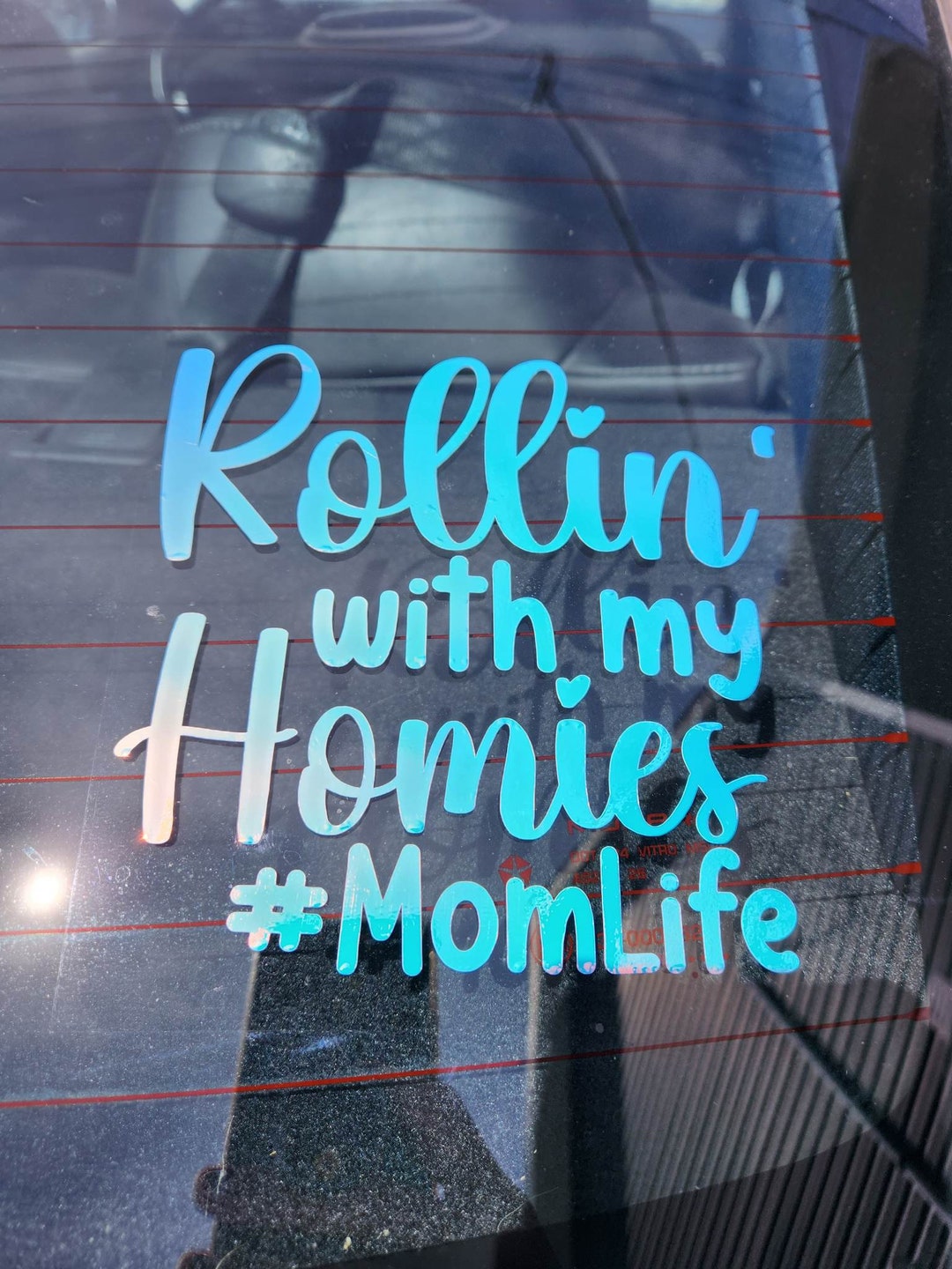 Rollin' With My Homies | Decal - Etsy