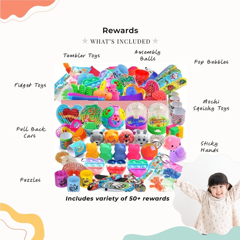 Rewards Program for Kids Routine Chart for Kids Rewards for Kids ...
