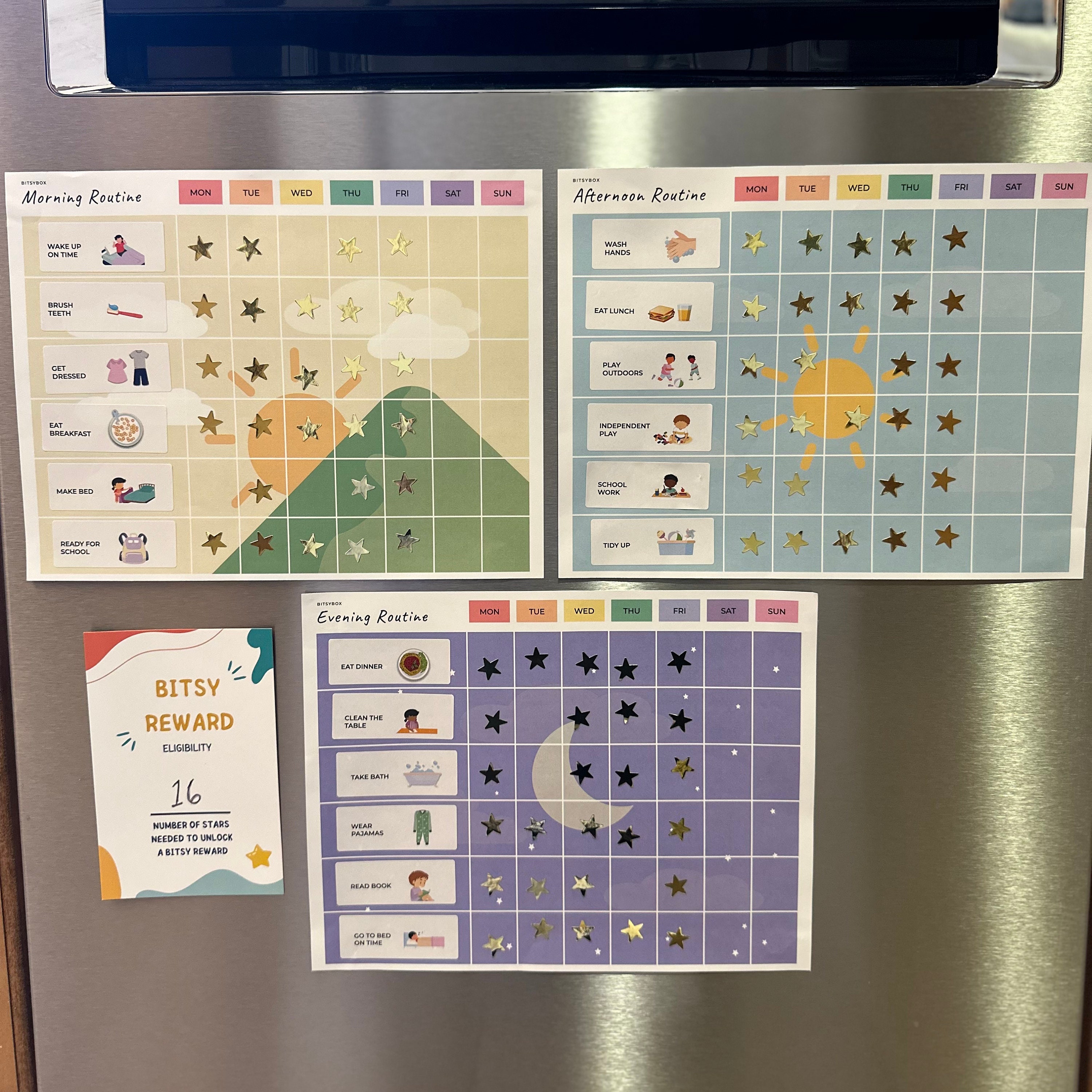 Rewards Program for Kids Routine Chart for Kids Rewards for Kids ...