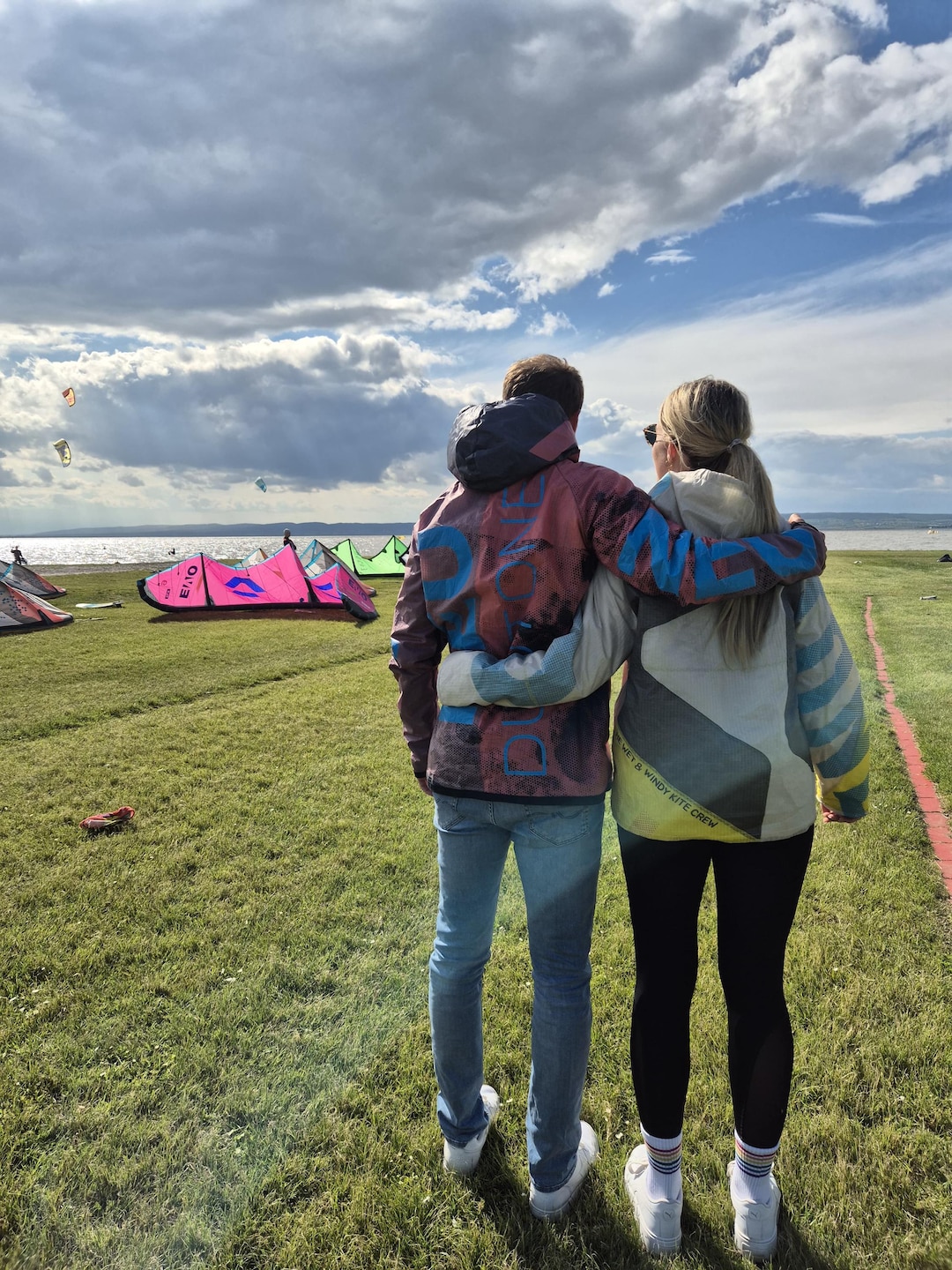 UPCYCLED KITE JACKET - Kitesurfing Coat, Kiteboarding Man and Woman ...