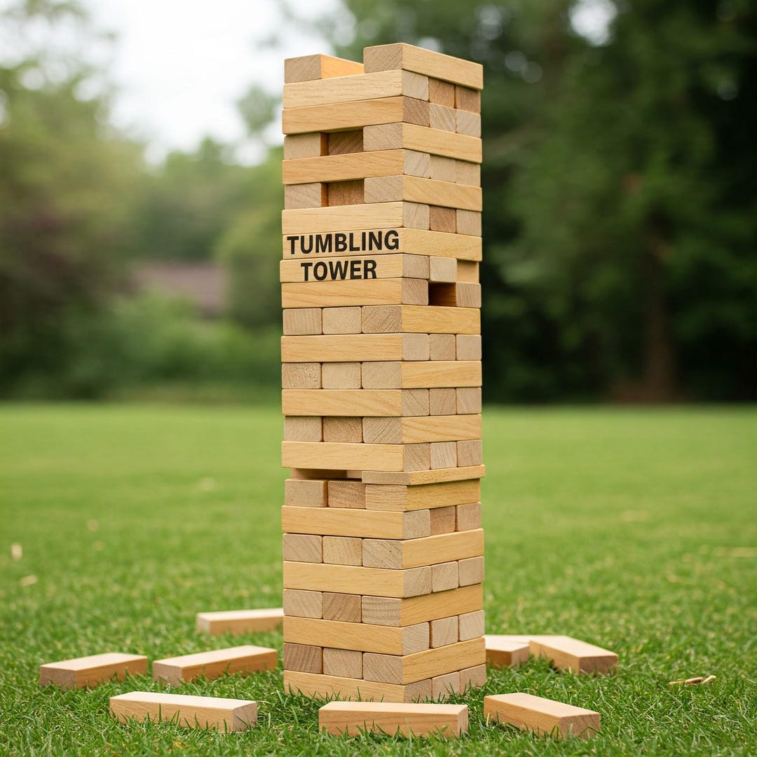 High Quality Jumbo 2X4 Tumbling Tower Blocks Choose Any Color - Etsy