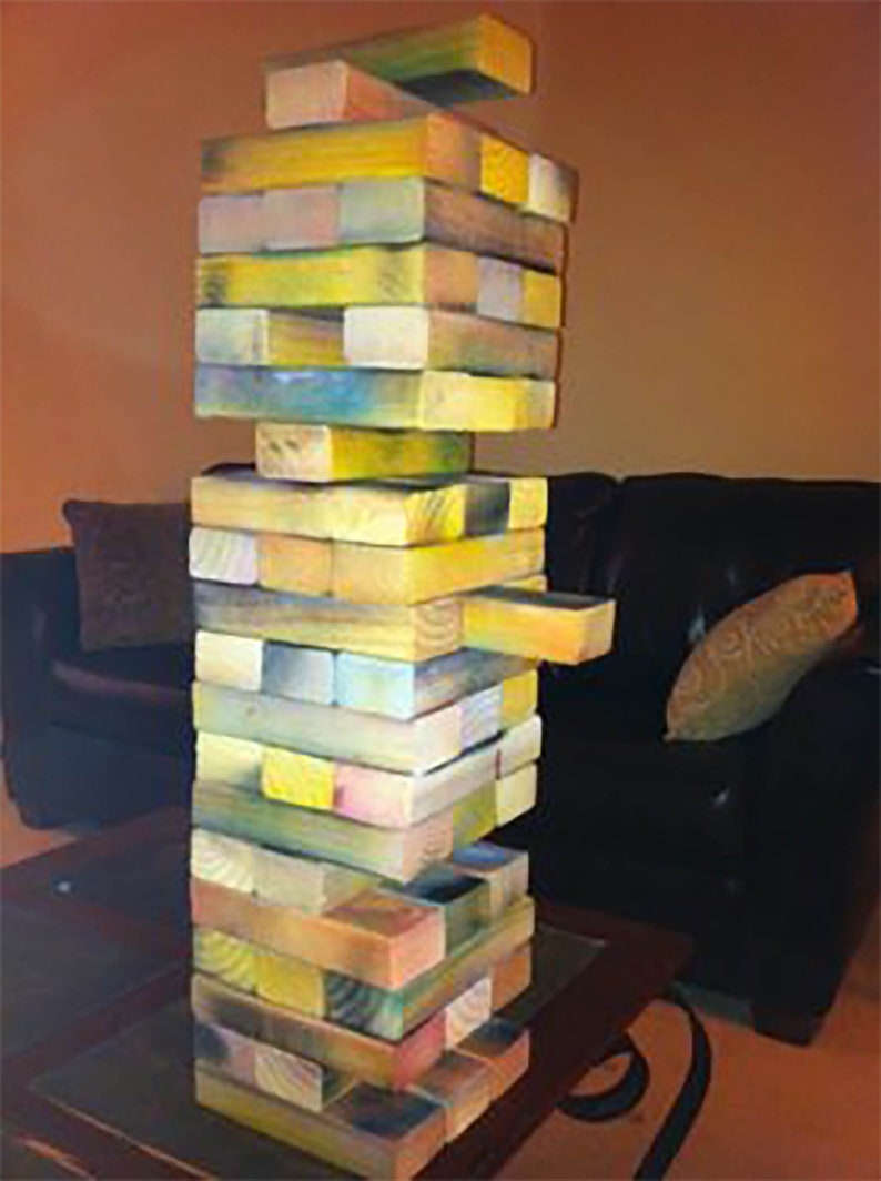 Large 2x3 Tumbling Towers Graffiti Set (#2 Quality) - Etsy