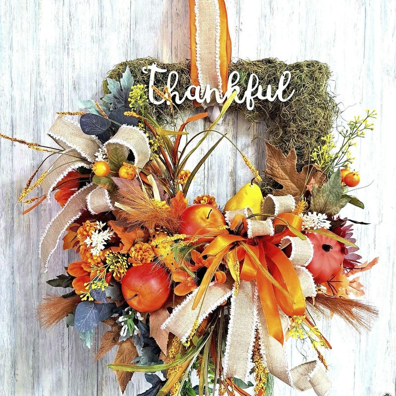 Harvest Wreath - Etsy