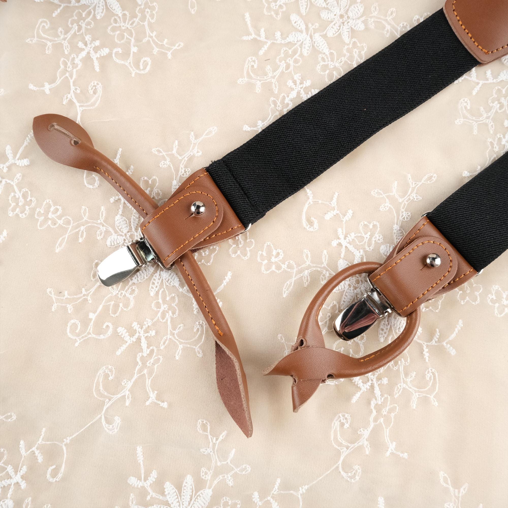 Custom Leather Suspenders,personalized Suspenders,suspenders for Men ...