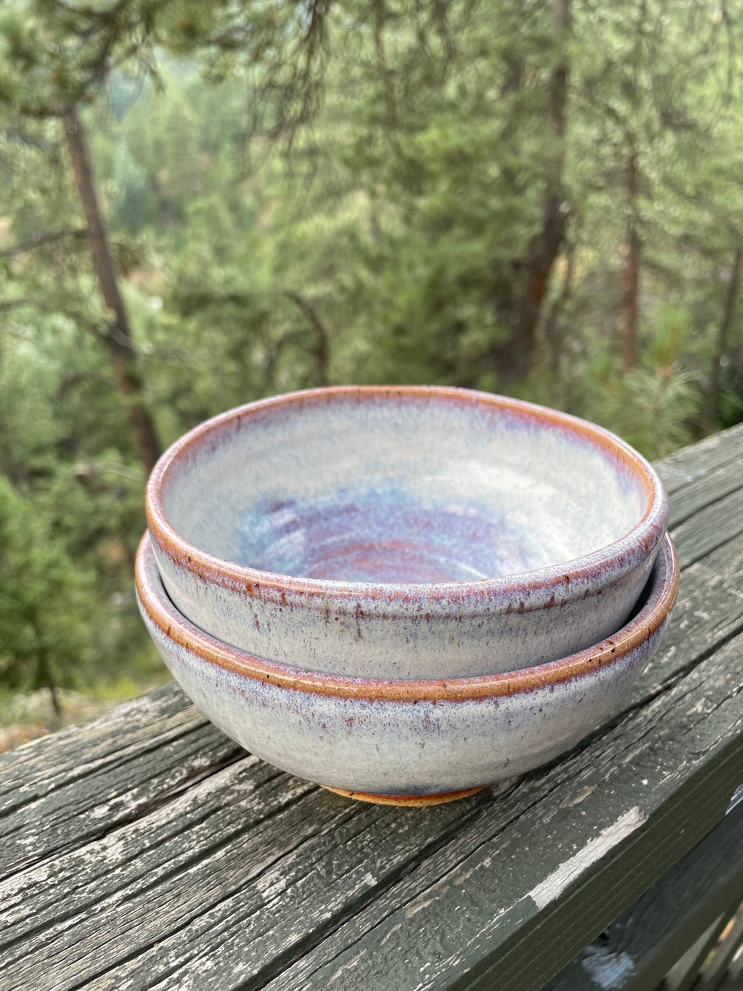 Set of Handmade Ceramic Nesting Bowls - Etsy