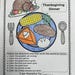 Thanksgiving Direction Following Activity, Homeschool Learning, for ...