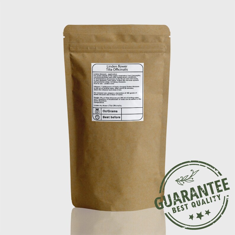 Linden Flower Tilia Cordata Mill Officinalis Linden Flower Tea 100 % ...