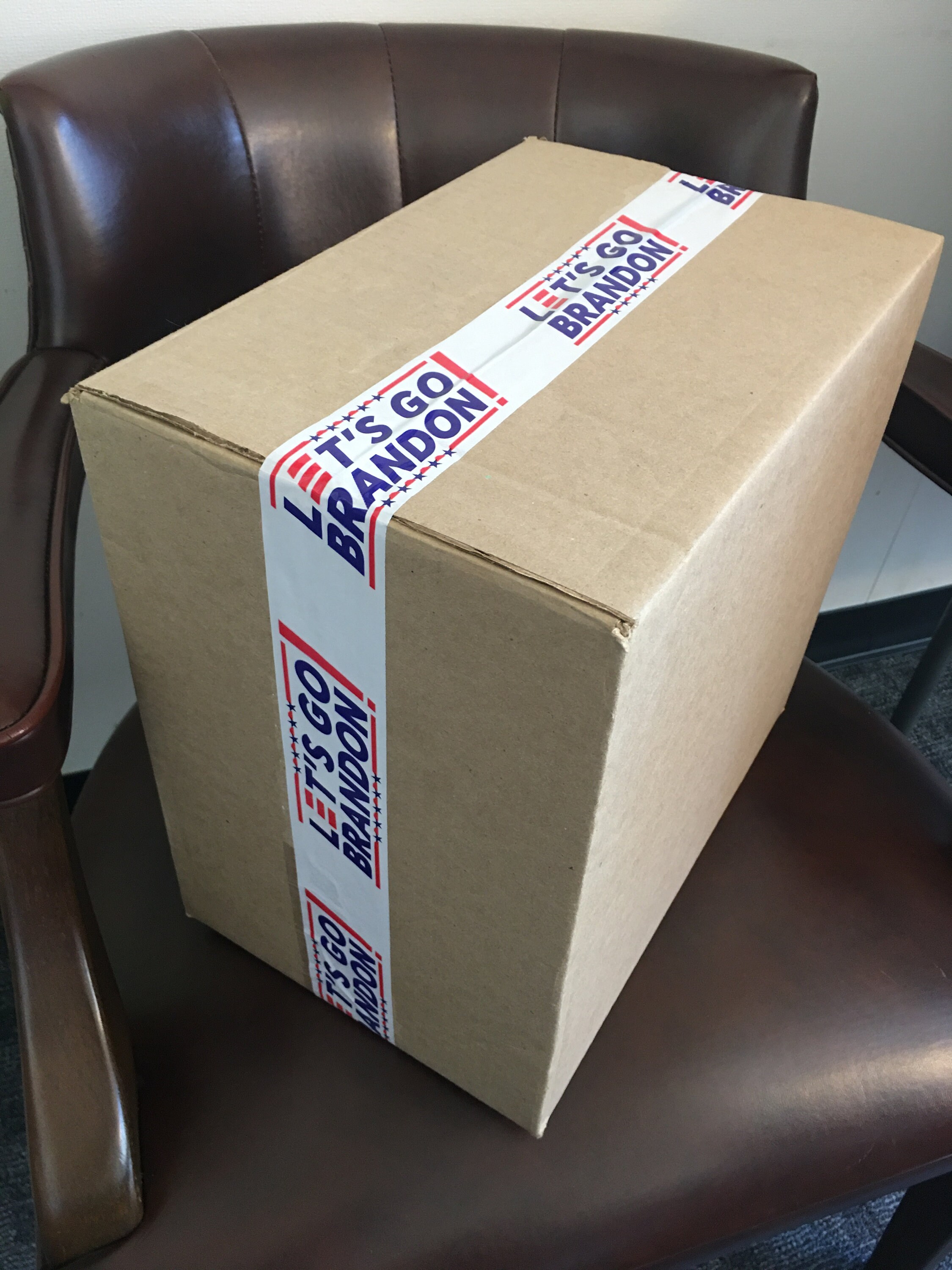 Let's Go Brandon Patriotic Packaging Tape - Etsy
