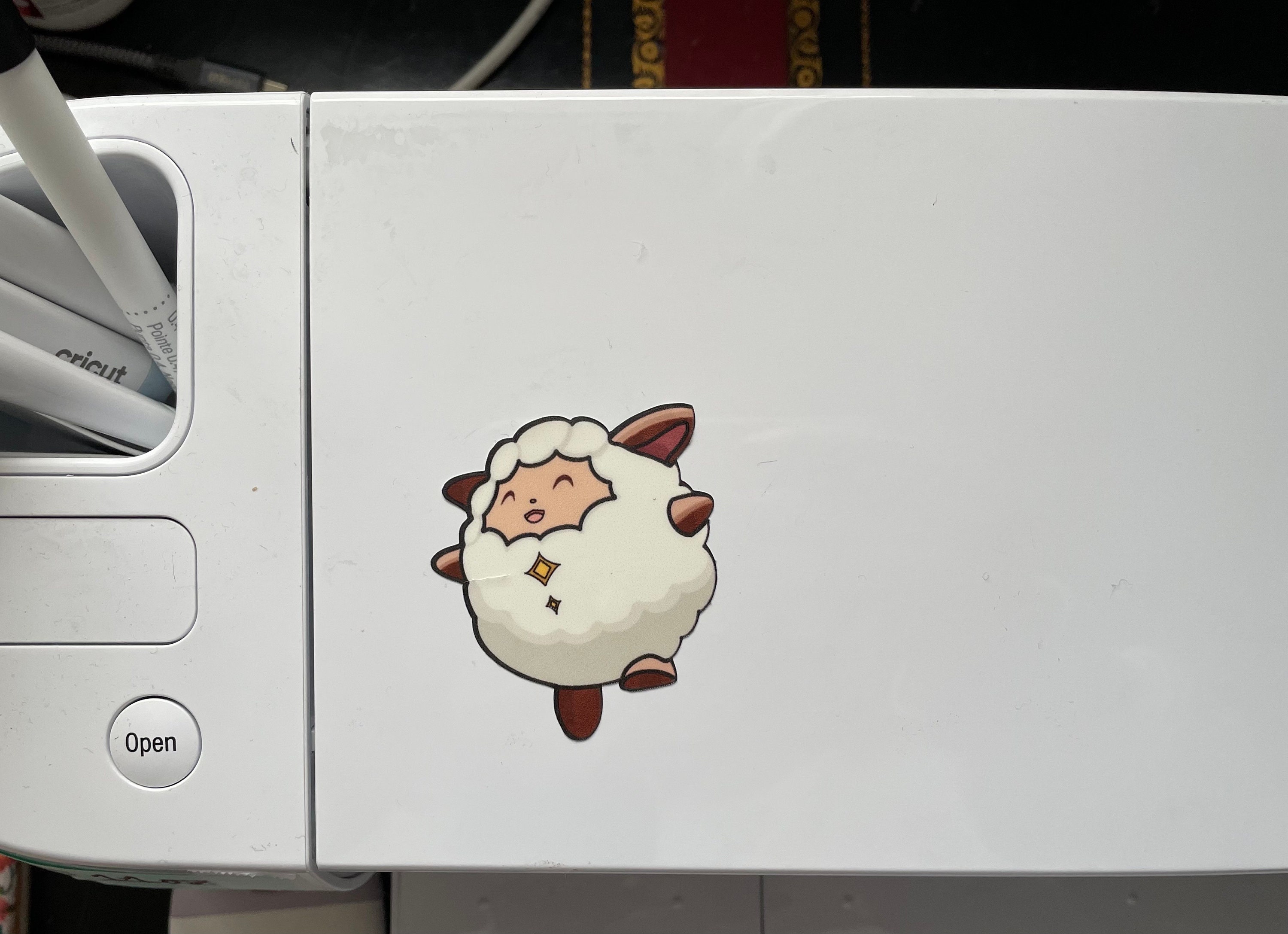 Palworld LAMBALL Happy Sticker || Waterproof Laminated Sticker - Etsy