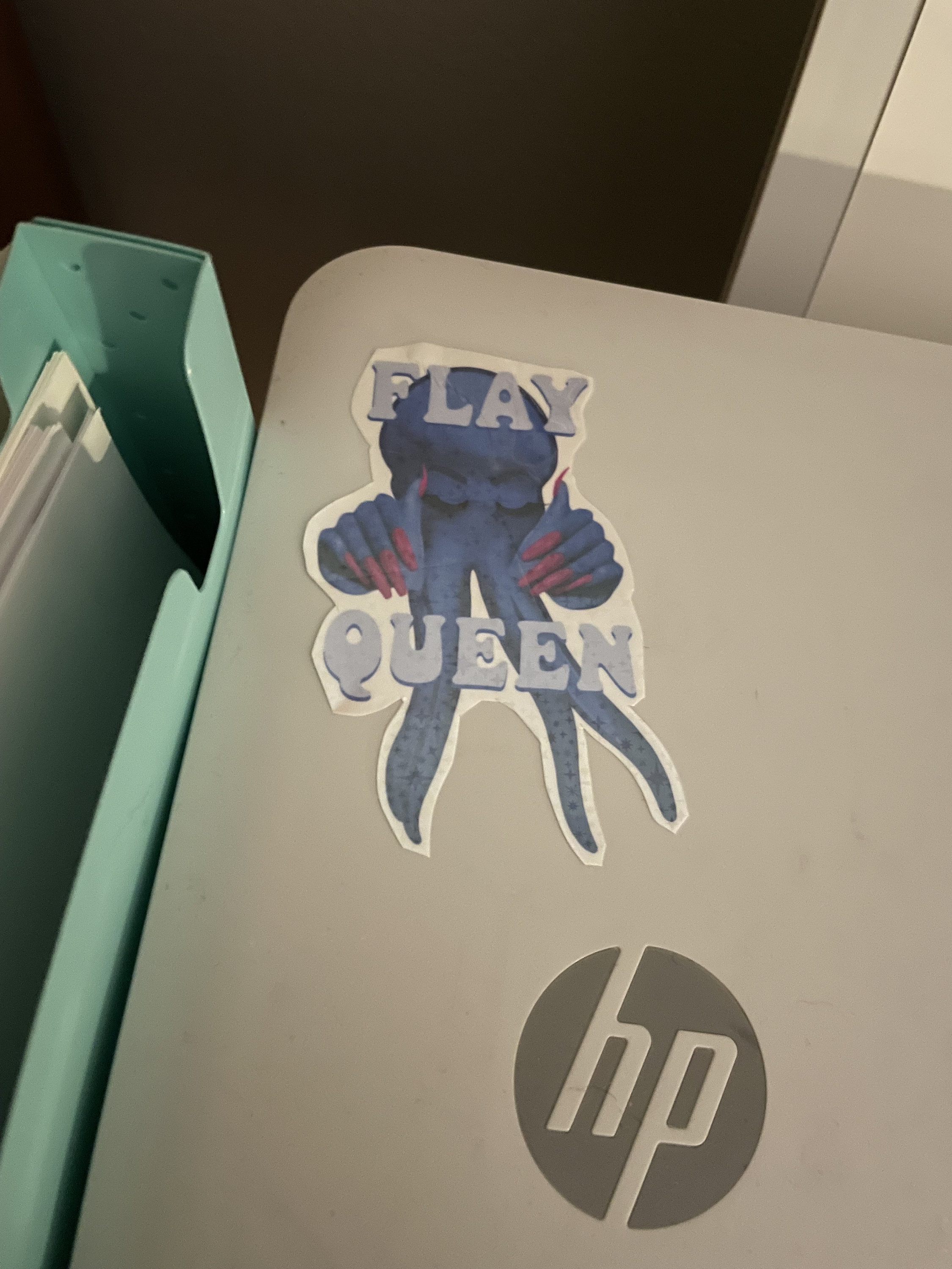 Flay Queen Mindflayer BG3 Meme Sticker - Etsy