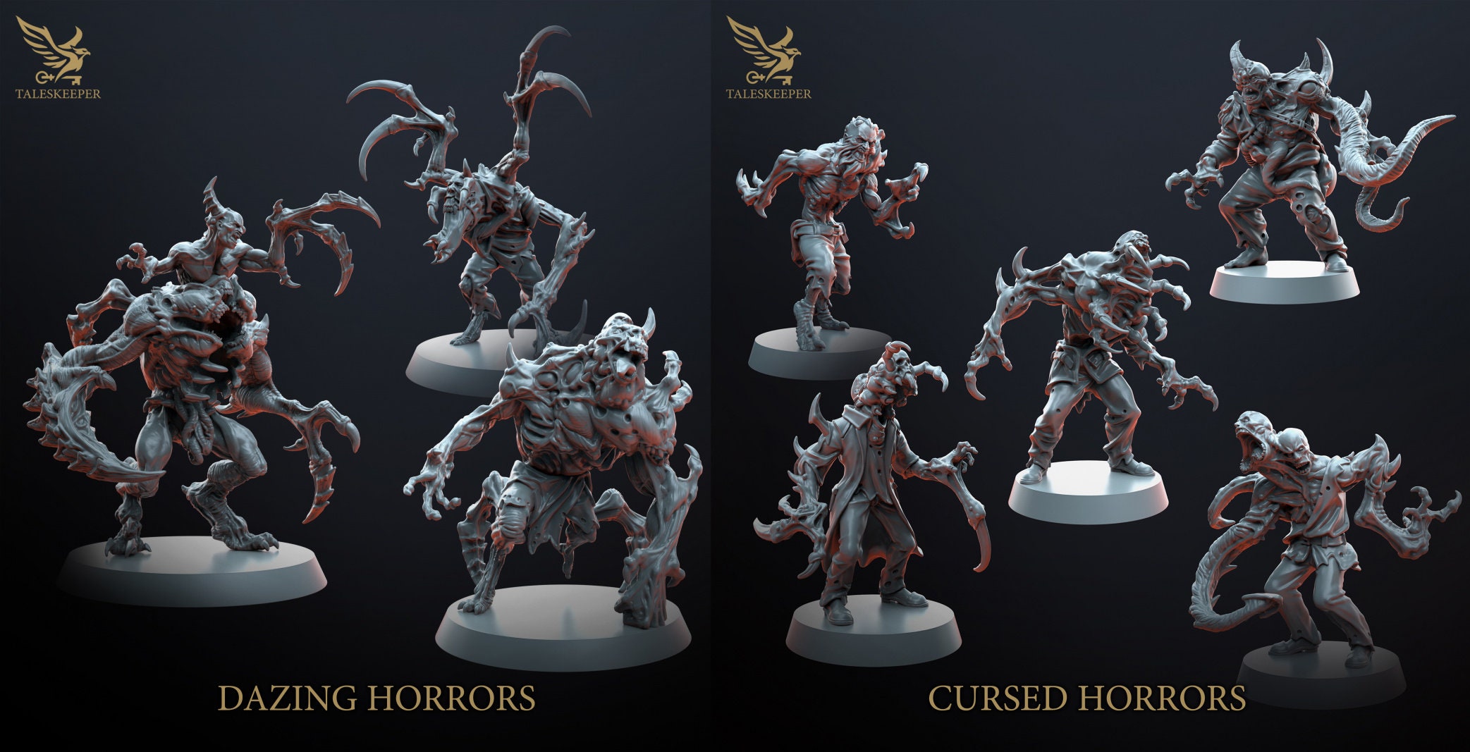 8 Cursed Cultists for Warhammer 40k 40000 Chaos CSM Accursed - Etsy
