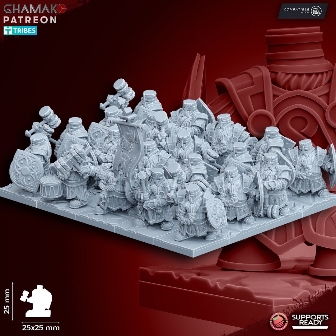 Dwarf Forge Guard by Ghamak Fantasy - Zwerge - Mountain - Dwarfen ...