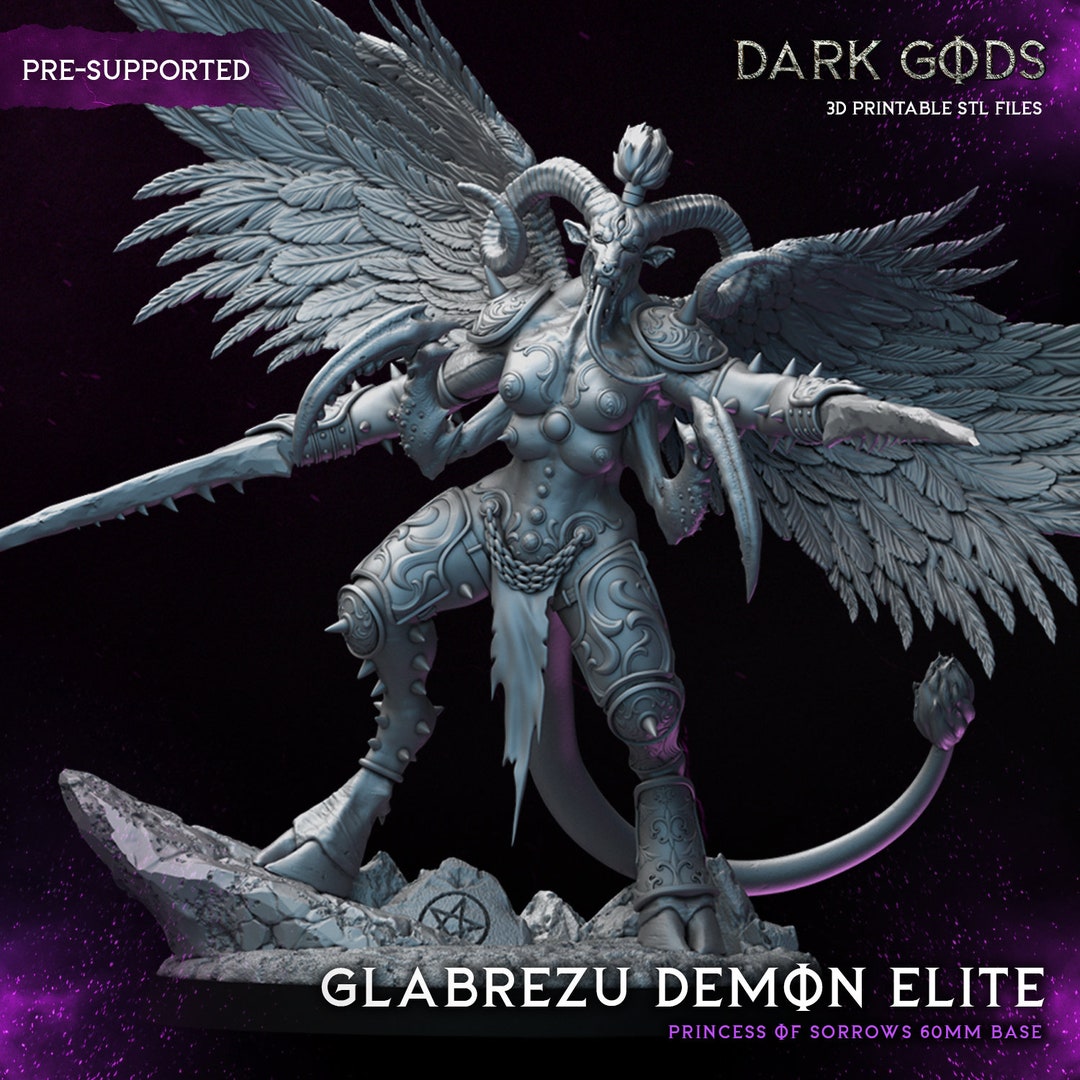 1x Glabrezu Demon Elite by Dark Gods Sci-fi Fantasy - Chaos - Demons ...