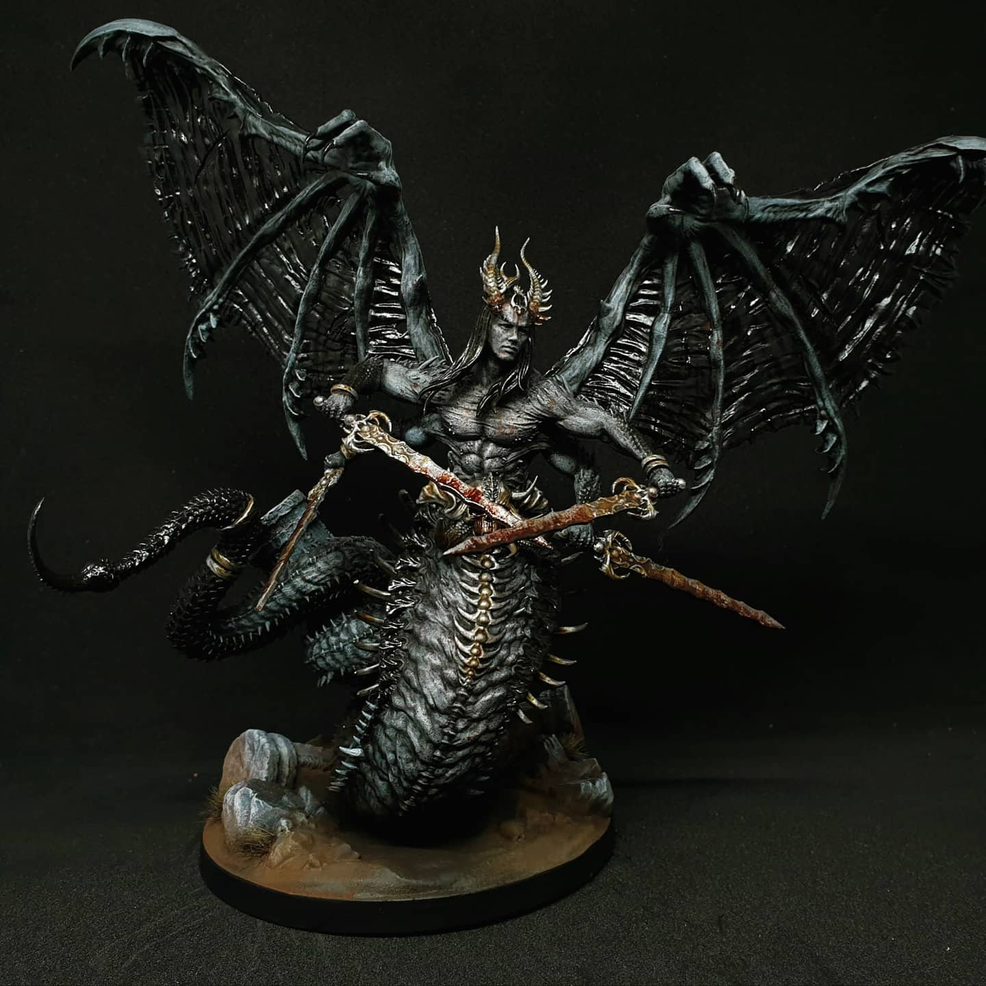 1x Belial God of Lust Daemon Prince by Dark Gods Sci-Fi Fantasy - Chaos ...