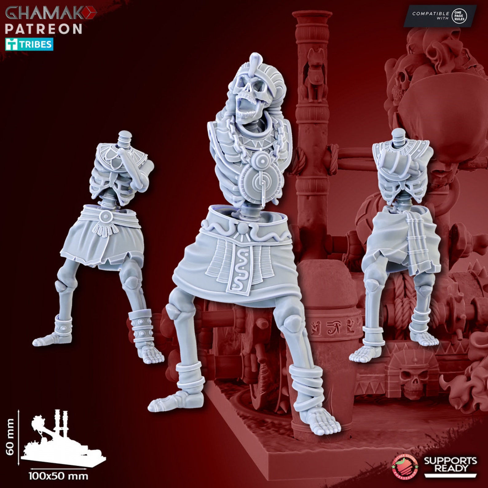 1x Undead Sand Catapult by Ghamak Fantasy - Tabletop - Tomb - Crypt ...