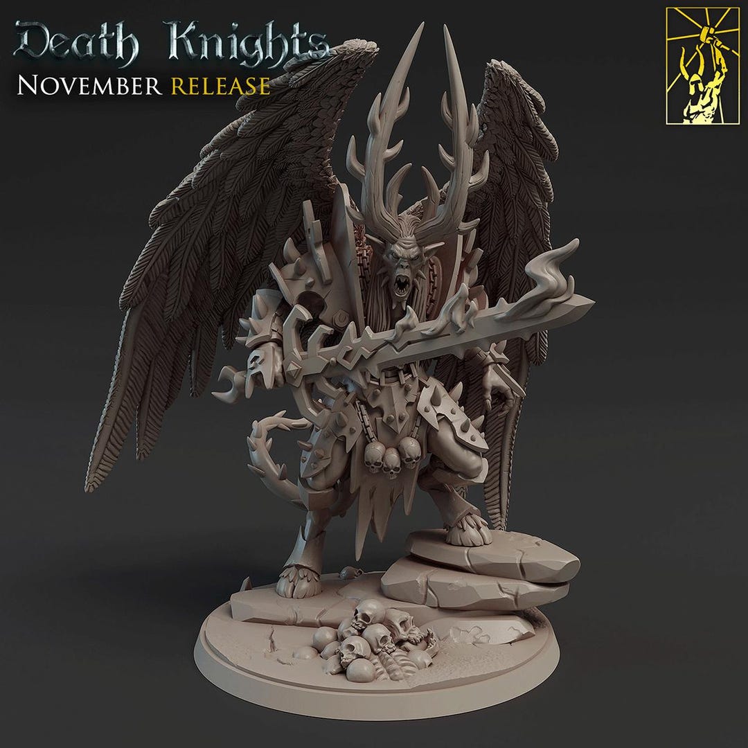 1x Mor-zhal Death Knights Avatar of Yrghal by Titan Forge Fantasy ...