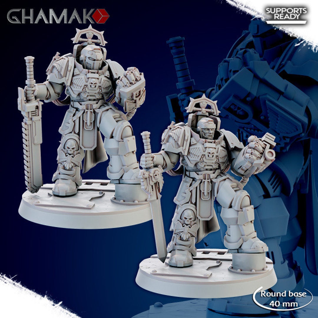 1x Siderum Knights Tribune by Ghamak Sci-fi - Space Marine - Primaris ...