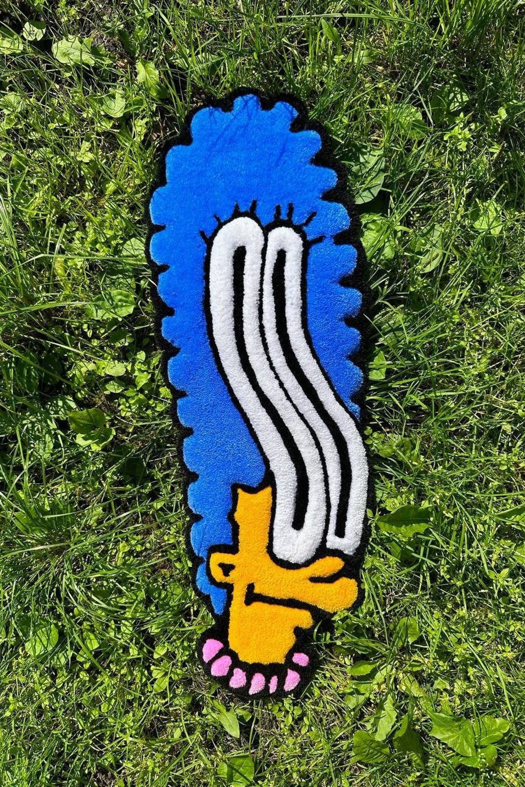 Marge Simpson Handmade Rug - Etsy