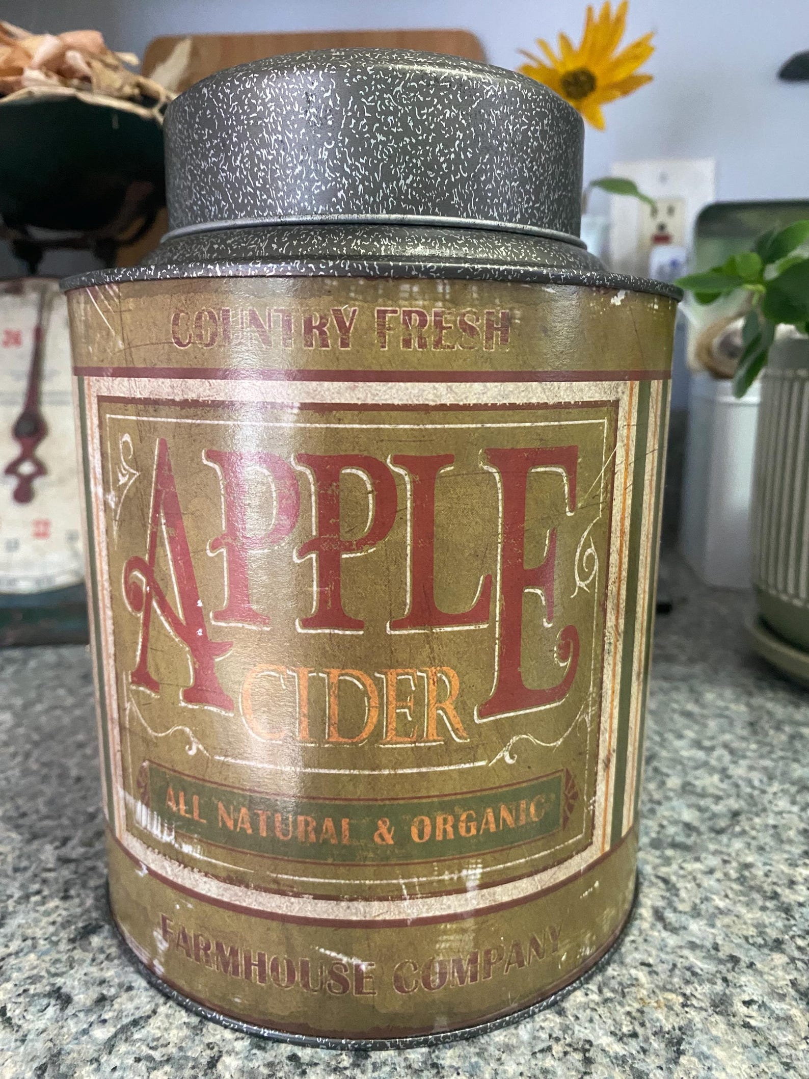 Apple Cider Tin - Etsy
