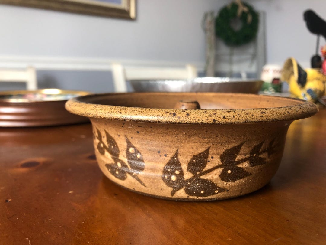 Redware Pottery Bowl - Etsy