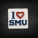 I Love SMU Lapel Pin School Spirit Pin, Unique Lapel Pin, SMU Enamel ...