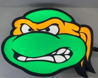 Teenage Mutant Ninja Turtles Light Personalized - Etsy