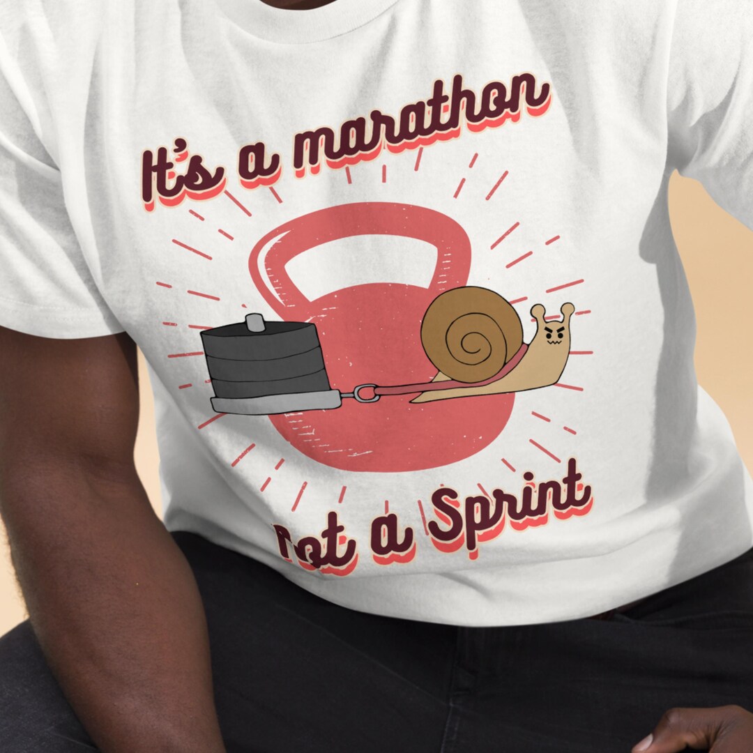 Motivational Snail Kettlebell Workout Shirt, Funny Fitness Tee - Etsy