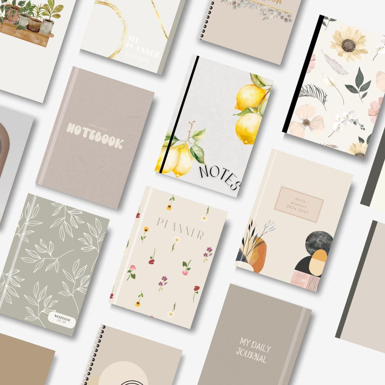 150+ Goodnotes Covers, Digital Notebook Cover, Aesthetic Notebook Cover ...