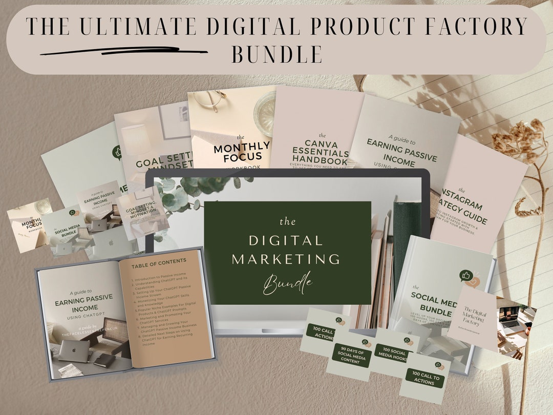 Ultimate Digital Marketing Product Bundle for Digital Marketers and ...