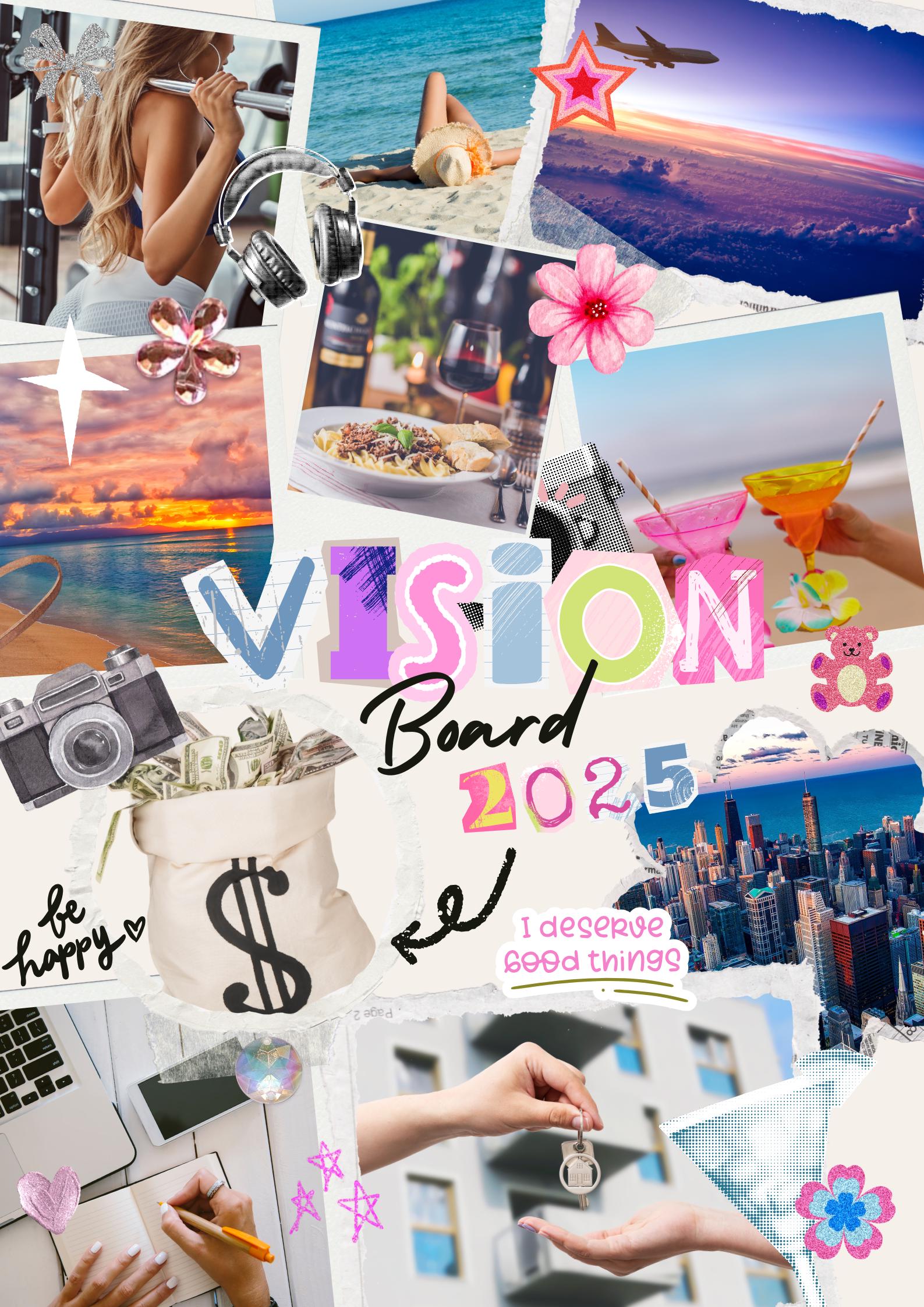 Vision Board 2025 - Etsy