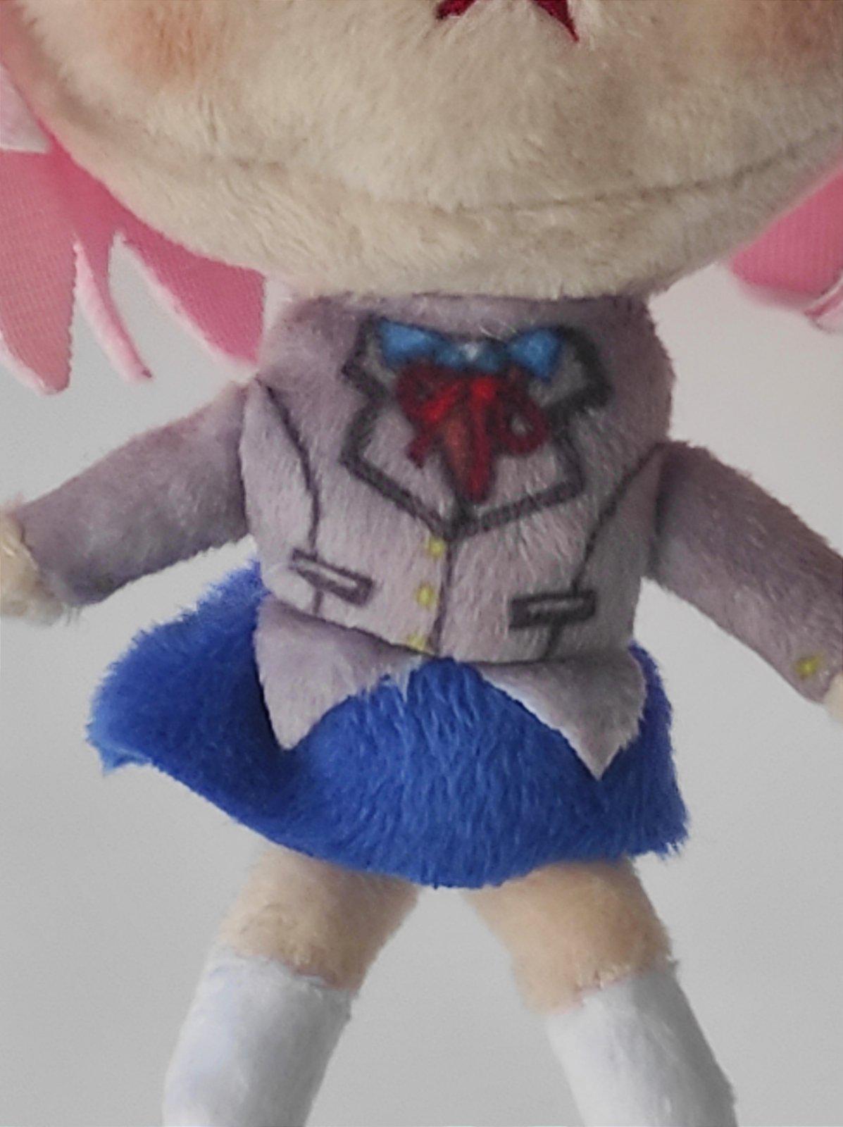 Natsuki DDLC Plush Keychain - Etsy