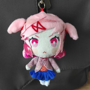 Natsuki Doki Doki Literature Club Keychain - Etsy