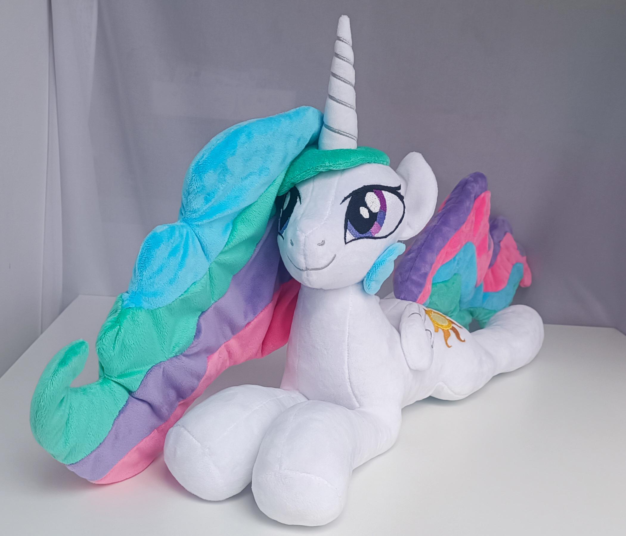 Princess Celestia MLP Plush – My Little Pony Soft Toy – Handmade ...